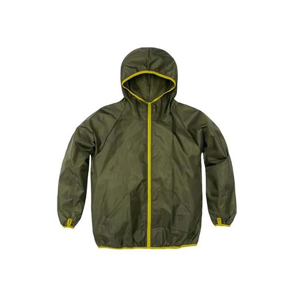 【商品説明】リップストップ生地使用。前開き仕様。袖口サムホール【仕様】●素材：ポリエステル１００％●アルクリルコーティングはっ水（水をはじきやすい）（リップストップ）●サイズ：Ｌ●適応身長：１６０〜１７０●適応胸囲：９０〜９８●適応胴囲：７...