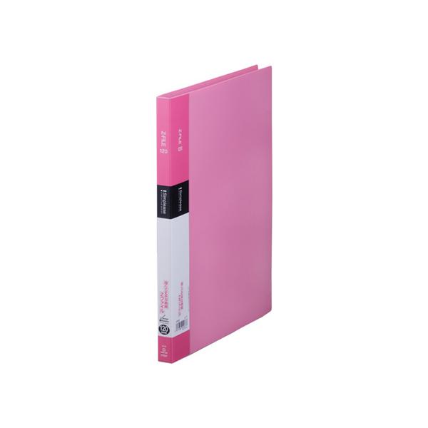 【商品説明】書類などの一時保管に便利な表紙ポケット付き。【仕様】●表紙色：ピンク●サイズ：Ａ４タテ●外寸法：縦３０７×横２４１ｍｍ●背幅：１７ｍｍ●とじ厚：１２ｍｍ●収容枚数：１２０枚●とじ具：Ｚ式●表紙ポケット付き●材質：表紙／ＰＰ表紙、...