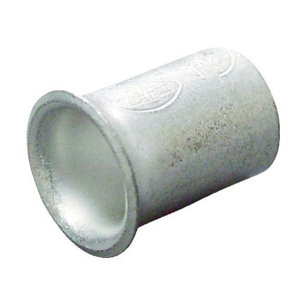 【商品説明】●電線の終端を重ね合わせ、終端の接続ができます。【仕様】●型番：E-M　●入数：100個　●全長（mm）：10．5　●外形寸法（mm）：6．9　●内寸（mm）：5．3　●JIS規格品：C2806　●適合工具：リングスリーブ用工具...