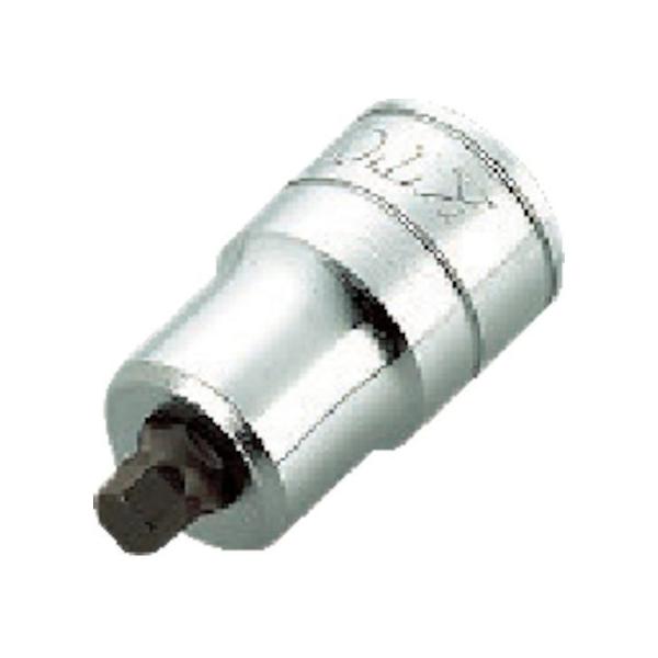 【商品説明】●ビット部は差込式で、交換が可能です。●超ショートタイプです。●差込角側は応力の集中を防ぐパワーフィット形状を採用しています。【仕様】●型番：BT3-09SS　●差込角（ｍｍ）：９．５●全長（ｍｍ）：３９．５●対辺寸法（ｍｍ）：...