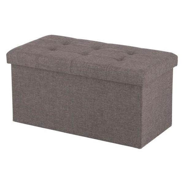 【商品説明】幅６０ｃｍの省スペース設計。　男性でもゆったりと座わることができます。　蓋を外せば収納ＢＯＸに。　内側は幅５６ｃｍ×奥行２６ｃｍ×高さ２６ｃｍ！しっかり収納できて、お部屋もすっきり片付きます。　使わないときは折りたたんで、コンパ...