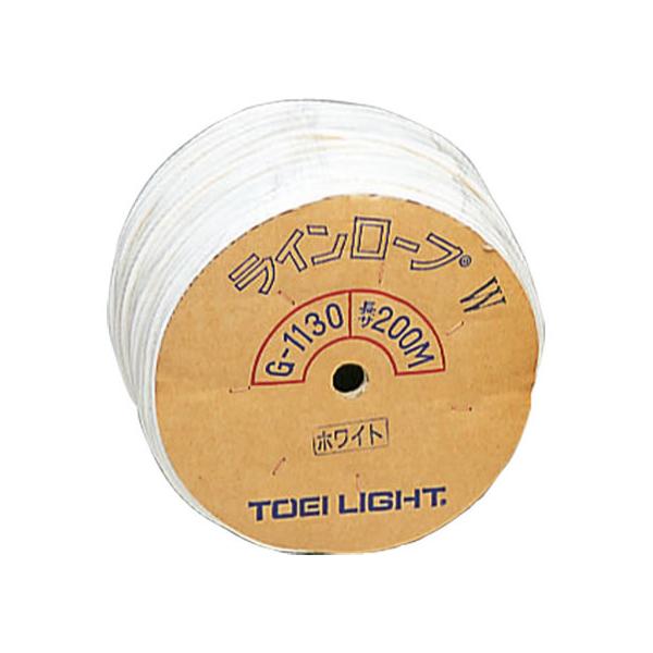 【商品説明】変形・変色・劣化等を起こしにくいグランドロープ。【仕様】●素材・材質：ビニロン（耐候ＰＶＣ被膜）　●サイズ：５ｍｍ×２００ｍ　●商品重量：４．５ｋｇ　●原産国：日本　<ジェットプライス>