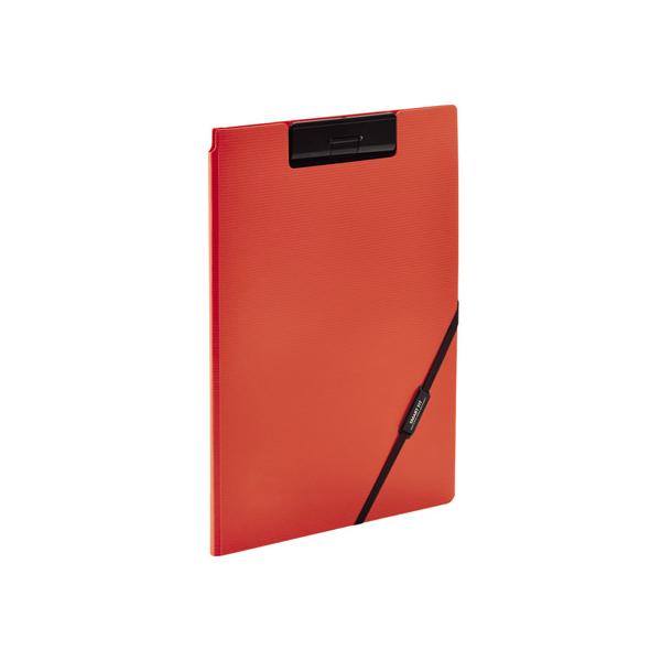 【商品説明】裏面外側にポケット付き。【仕様】●色：オレンジ●サイズ：Ａ４タテ●とじ方向：短辺とじ●外寸法：縦３４０×横２４０ｍｍ●背幅：１３ｍｍ●収容枚数：４０枚●表紙内側にマルチポケット、裏面外側ポケット付き●材質：本体／ポリプロピレン、...