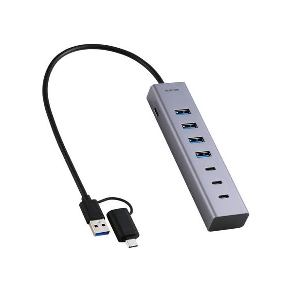 【仕様】●コネクター仕様（アップストリーム）：ＵＳＢ−Ａプラグ×１［ＵＳＢ　５Ｇｂｐｓ（ＵＳＢ３．２（Ｇｅｎ１））］　※ＵＳＢ　Ｔｙｐｅ−Ｃ（ＴＭ）変換アダプター付き　●ＵＳＢポート（ダウンストリーム）：ＵＳＢ−Ａポート×４［ＵＳＢ　５Ｇｂ...