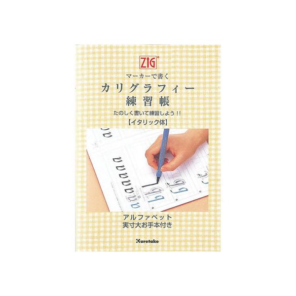 【仕様】マーカーで書くカリグラフィーの基本からテクニックまでを楽しみながら練習できるノート。（イタリック体）　●サイズ：Ｂ５版●４８ページ●ヘッダー付セリース入り●注文単位：１冊　<ジェットプライス>　【JP_LPC】
