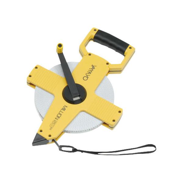 【商品説明】耐久性・メンテナンス性が高いオープンタイプケースのＪＩＳ１級巻尺。【仕様】●素材・材質：テープ／グラスファイバー（ＰＶＣコーティング）、ケース／ＡＢＳ　●仕様：表２ｍｍ目盛、裏５ｍｍ目盛、ＪＩＳ１級　●特徴：握りやすいラバーグリ...