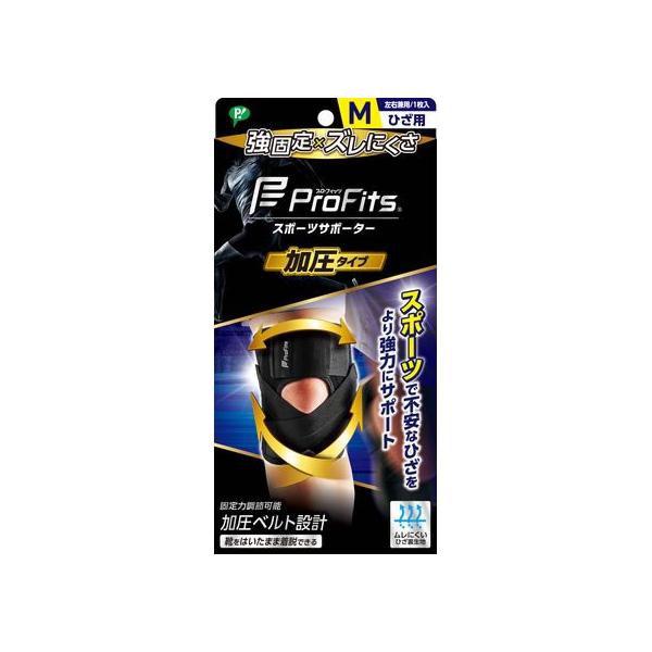 【仕様】●色：ブラック●サイズ：Ｍサイズ（ひざ上１２ｃｍ周囲：３８〜４２ｃｍ）●左右兼用●材質：ポリエステル、ナイロン、ポリウレタン、その他（繊維外）●内容量：１枚　●スポーツ時の不安な部位をしっかり圧迫固定する薄型のサポートギア。激しい動...