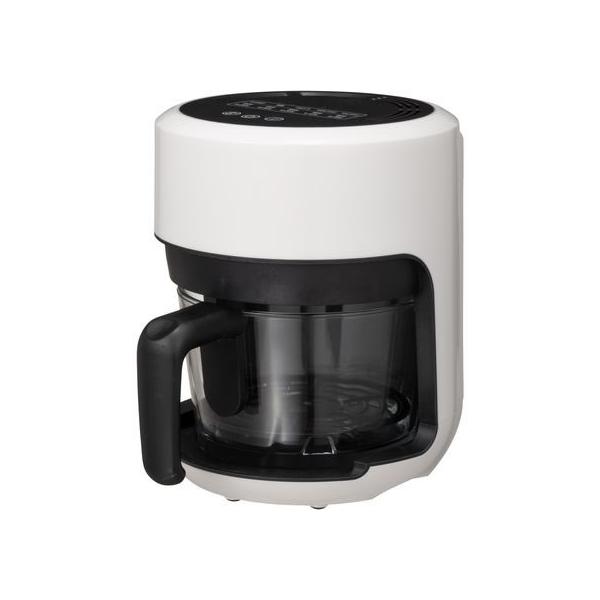 【商品説明】１人〜２人向けの小型サイズ　ガラス容器なので、調理中の様子が見れる。油汚れが落としやすい　キッチンに置きやすいコンパクトサイズ【仕様】●外形寸法：幅２００×奥行き２５５×高さ２５０ｍｍ（ガラスポット含む）●容量：１．８Ｌ●消費電...