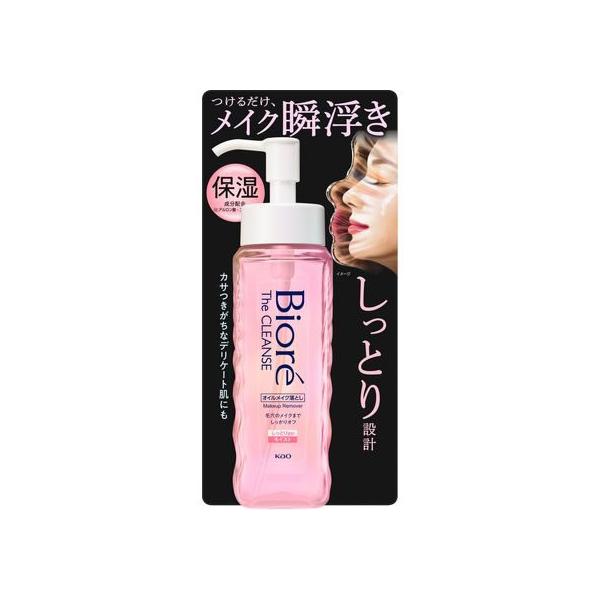 【商品説明】毛穴に入ったメイクまでしっかりオフ。保湿成分配合（ヒアルロン酸・コラーゲン）、肌がつっぱらずしっとり。【カサつきがちなデリケート肌にも使える】・メイクを落とすときの摩擦を最小限※に抑えた設計※ビオレメイク落としシリーズ内比較・肌...
