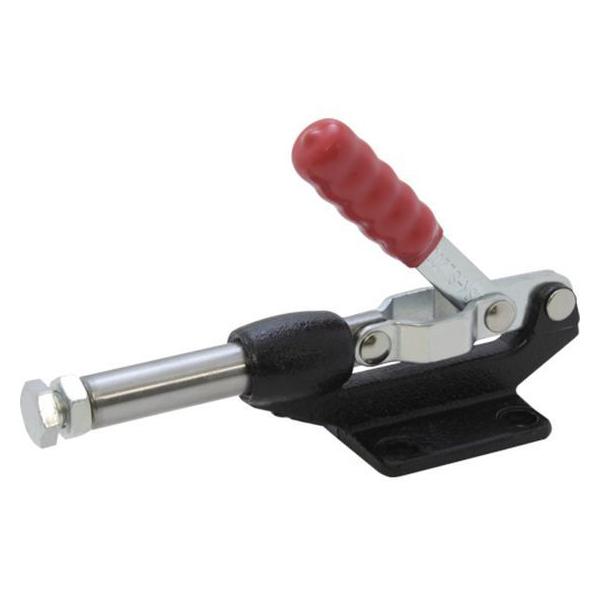 【仕様】●型番：ISK-SL2000　●全長（ｍｍ）：１５８．２●押圧力（ｋＮ）：３．８６●付属ボルト径：Ｍ１０×４０●ストローク（ｍｍ）：４２●ハンドル操作角度（°）：１８０　●横押し型●フランジベースタイプ　●スチール●本体：鋳物　&l...