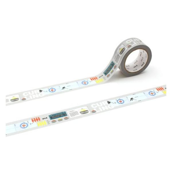 【商品説明】貼ってはがせるマスキングテープ。　デコレーションはもちろん、様々なシーンで活躍するアイテムです。【仕様】●色：ウィンタースポーツ・カーリング　●サイズ：１８ｍｍ×７ｍ　<ジェットプライス>