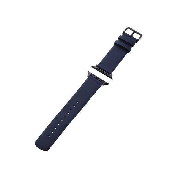 【商品説明】●なめらかで肌なじみの良い上質なソフトレザーを採用したApple Watch用バンドです。●ステッチがなくシンプルなデザインです。●バンドをApple Watchに装着したままで画面の確認、本体の操作、各種ボタン操作、純正の磁気...