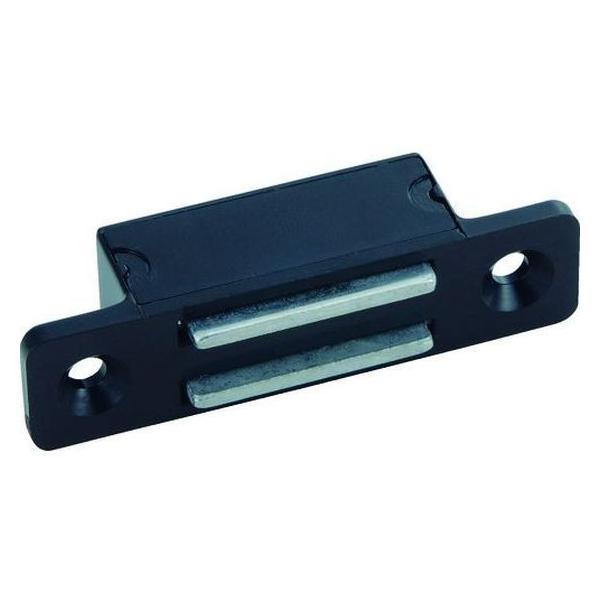 【仕様】●型番：TSM-131　●色：黒 ●全長（mm）：48 ●吸着力（N）：30　●埋込型 ●本体取付穴寸法：3．2×6．2mm皿穴　●本体：ABS樹脂　<ジェットプライス>