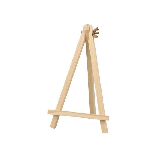 【商品説明】ミニキャンバス中とミニキャンバス大を飾るのに適したサイズです。小さな作品をおしゃれに飾るためのミニチュアイーゼルです。シンプルで洗練されたデザインが特徴で、本格的な木製仕様により安定感抜群。ミニチュアキャンバスやフォトカードなど...