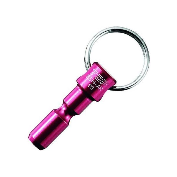 【商品説明】●六角シャンク以外の鍵や小物を、ソケットホルダーに収納できる様にするアダプターです。【仕様】●型番：ESH-AR　●色：レッド●全長（ｍｍ）：４２●差込口（ｍｍ）　●二重リング付　●炭素鋼　　●鉄工ドリルや下穴錐などの鋭利なもの...