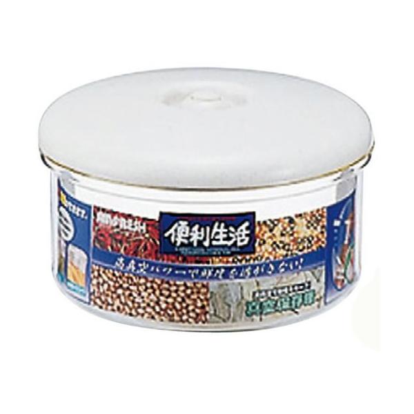 【商品説明】８５％以上の酸素を除去し、食品の酸化・腐敗を強力に防止します。ＰＵＳＨボタンを押すだけワンタッチ・オープン【仕様】●外寸：直径１２２×１０３ｍｍ●重量：２１０ｇ●容量：６４０ｍｌ●材質１：ストッパー／耐熱ＰＳ樹脂●材質２：フタ・...