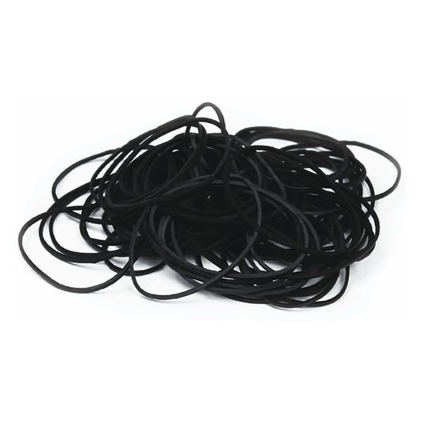 【仕様】●色：ブラック●番手：＃１６●サイズ：内径３８ｍｍ、折径６０ｍｍ、切幅１．１ｍｍ、厚み１．１ｍｍ●材質：天然ゴム●注文単位：１箱（３０ｇ）　<ジェットプライス>　【JP_LPC】