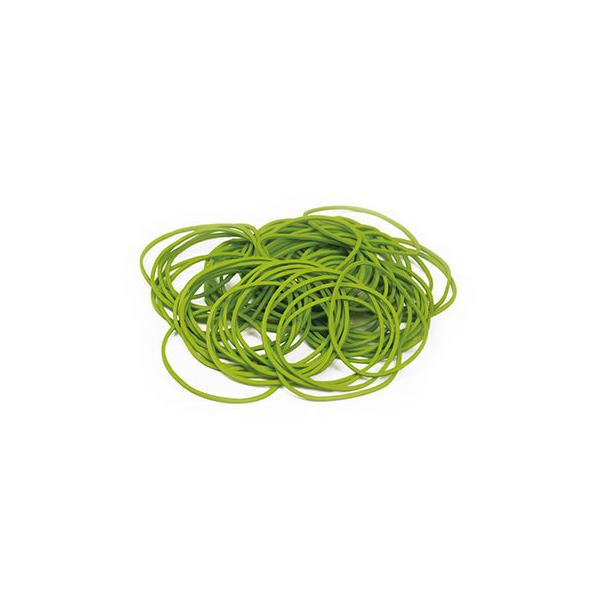 【仕様】●色：ライトグリーン●番手：＃１６●サイズ：内径３８ｍｍ、折径６０ｍｍ、切幅１．１ｍｍ、厚み１．１ｍｍ●材質：天然ゴム●注文単位：１箱（３０ｇ）　<ジェットプライス>　【JP_LPC】
