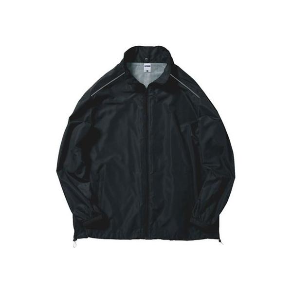 【商品説明】防風性と撥水性に加え、ウェア内にとどまる湿気を外に逃がす透湿性も兼ね備えた高機能な１枚。【仕様】●ポリエステル１００％（裏地：メッシュ）●高密度タフタ●防風性●撥水性●透湿性●表地フラシ　<ジェットプライス>
