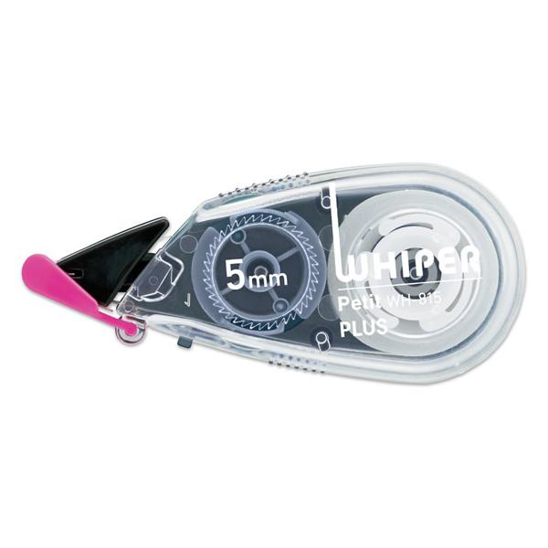 【仕様】テープが密着しやすいピタッとヘッド　指一本で開閉できるワンタッチキャップを採用　「引いて」１行、「押して」１文字の２ＷＡＹ機能　なめらかな使い心地で重ね引きに強い、新ミニローラーヘッド●カラー：ブラック●使い切りタイプ●テープ幅：５...