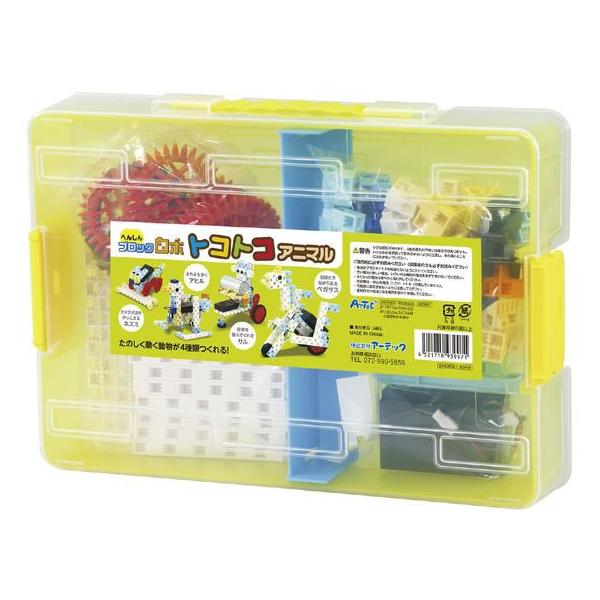 【商品説明】ガタガタ道を乗り越えるネズミ、よちよちあるくアヒル、荷物を運んでくれるサル、羽ばたきながら走るペガサスの４つが組み替えてつくれます！【仕様】●セット内容：ブロックパーツ、ロボットパーツ、組立説明書×１●材質：ＡＢＳ、ＦＲ−４　&...
