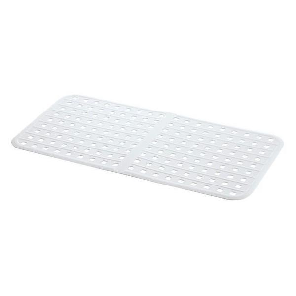 【商品説明】食器やシンクをキズから守ります。大きいシンクに対応しています。【仕様】●カラー：ホワイト●商品本体サイズ：幅６６．５×奥行３３．５×高さ０．８ｃｍ●商品重量：４５０ｇ●材質：ポリエチレン●梱包形態：シュリンク包装　<ジェッ...