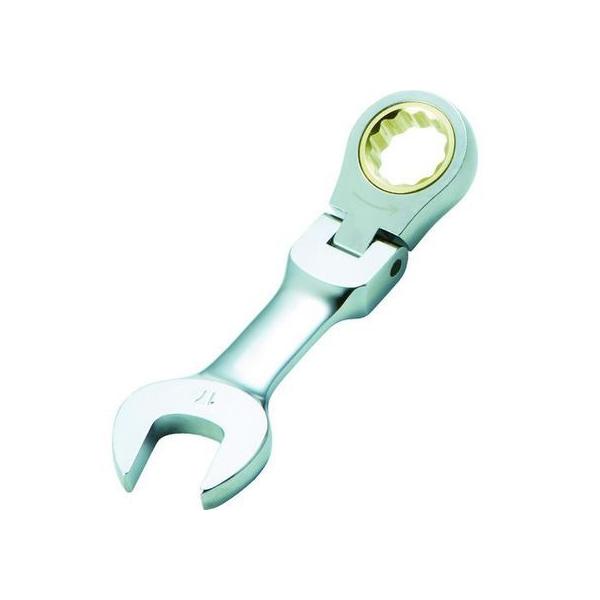 【仕様】●型番：TGRW-17FS　●対辺寸法（mm）：17●厚さ（mm）スパナ：8．3●全長（mm）：128●厚さ（mm）めがね：10．9●表面処理：三価クロムメッキ　●クロムバナジウム鋼●表面処理：三価クロムメッキ　　●対辺7、8mmは...