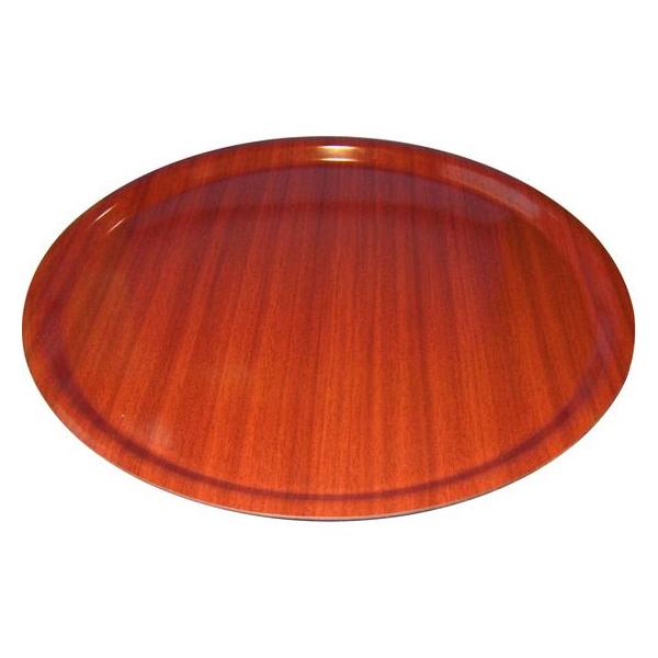 【商品説明】お手入れが簡単で傷がつきにくくなっています。【仕様】●外寸：直径４３０ｍｍ●重量：０．５９ｋｇ●材質１：マホガニー●材質２：メラミン表面加工●洗浄機：○　<ジェットプライス>