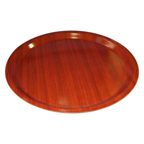 【商品説明】お手入れが簡単で傷がつきにくくなっています。【仕様】●外寸：直径３２０ｍｍ●重量：０．５８ｋｇ●材質１：マホガニー●材質２：メラミン表面加工●洗浄機：○　<ジェットプライス>