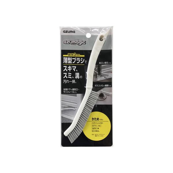 【商品説明】薄さ３ｍｍの薄型ブラシなのでスキマ・スミ・溝をお掃除できます。浴室のドア等のすき間・蛇口の根本のスミ・サッシレール等の溝に。【仕様】●サイズ：約１４×５０×２４１ｍｍ●材質：ブラシ／ＰＢＴ、グリップ／ポリプロピレン　<ジェ...