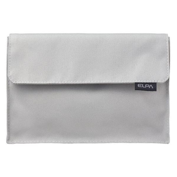 【商品説明】ノートPCに貼り付けて外付HDDやマウスなどの収納ができる　ケーブルをつないだまま収納できるコード穴付き　繰り返し貼って剥がせる粘着シート　社内会議の移動時に最適　マウスやケーブルなどを落とす心配なし【仕様】●本体素材：本体生地...