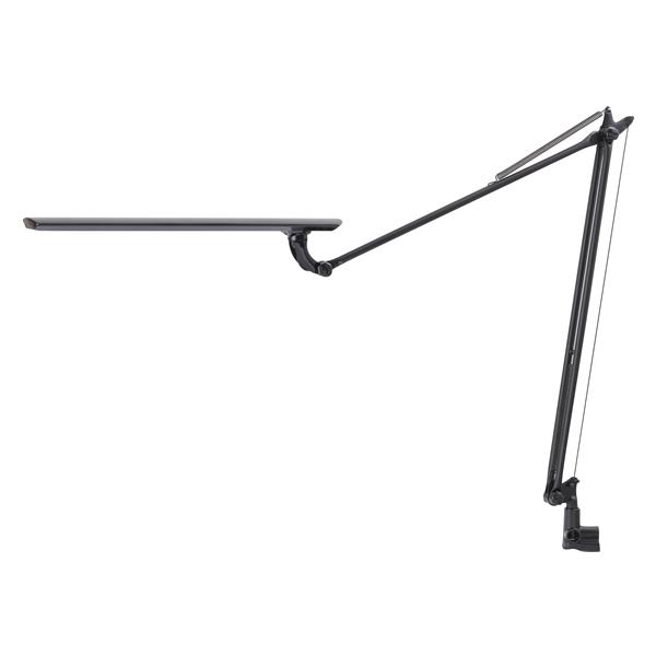 【仕様】●本体色：ブラック●サイズ：幅１２００ｍｍ×奥行き５８ｍｍ×高さ１２００ｍｍ●重量：０．８　ｋｇ●材質：本体：樹脂・アルミ・スチール●機能：タッチスイッチ／３段調光（強１２Ｗ　中６Ｗ　弱１．３Ｗ）●消費電力（最大）：１２Ｗ●器具光束...