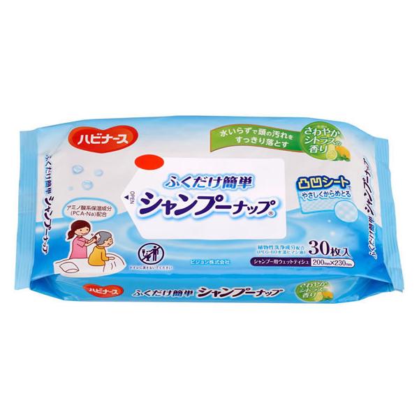 【仕様】●水やタオルを使わずに、ふくだけで汚れやフケ、かゆみを取り除き、髪と頭皮を健やかに保つ簡単シャンプー用ウェットティッシュです。　●植物性エキス配合の洗浄成分がすみずみまでいきわたり、入浴できないときなどの髪と頭皮の汚れを手軽にさっぱ...