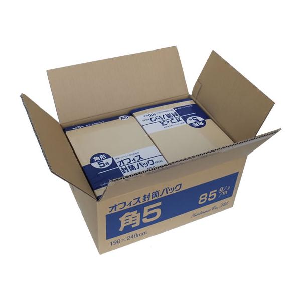 【仕様】●規格サイズ：角５●紙厚：８５ｇ／ｍ2●郵便番号枠なし●口糊：なし●貼り合わせ：センター貼り●古紙配合率４０％●注文単位：１箱（１０００枚）●グリーン購入法適合●ＧＰＮエコ商品ねっと掲載　<ジェットプライス>