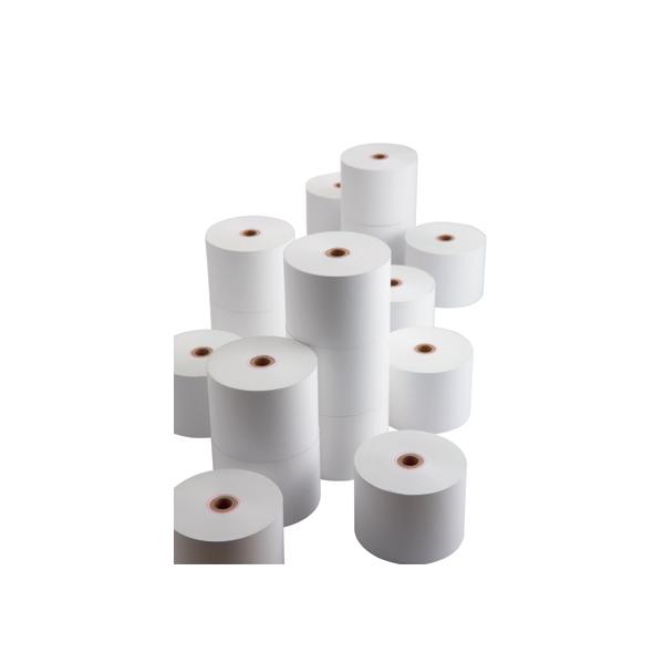 【仕様】●感熱紙ロールペーパー●サイズ：紙幅８０×外径８０×内径１２ｍｍ●長さ：約６３ｍ●紙厚：約７３ミクロン●国産●注文単位：１箱（５０巻）　<ジェットプライス>　BBB_0