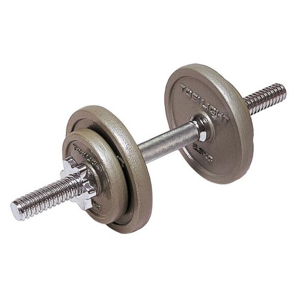 【商品説明】重さを変更できる可変式ダンベル。【仕様】●仕様：セット内訳：（シャフト）２．５ｋｇ×１本（プレート）１．２５ｋｇ×２枚、２．５ｋｇ×２枚、片手分１０ｋｇ　●商品重量：１０ｋｇ（シャフト２．５ｋｇ×１、プレート１．２５ｋｇ×２、プ...