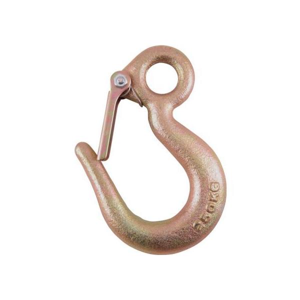 【商品説明】●メッキ加工をしています。【仕様】●型番：EL0.25　●基本使用荷重（t）：0．25　●寸法（mm）C：23　●寸法（mm）D：14　●寸法（mm）H：91　●寸法（mm）L：67　●ラッチ付　●スチール　<ジェットプラ...