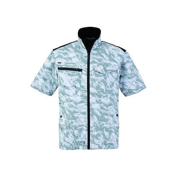 【商品説明】冷蔵服２０２６用のウェア（半袖ジャケットタイプ）。裏チタン加工とＵＶカット素材を使用し、衣服内の温度上昇を防ぎます。【仕様】●素材：ウェア／高密度タフタ・裏チタン加工●混率：ポリエステル１００％●保冷剤ポケット●バッテリーポケッ...