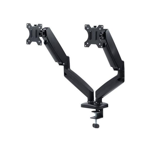 【仕様】●カラー：ブラック　●出荷形態：ノックダウン組立式（お客様組み立て）　●材質：クランプ／スチール・ＡＢＳ樹脂、アーム／スチール・アルミ・ＡＢＳ樹脂、ブラケット／スチール　●梱包：１個口／４０５×２４０×１４０ｍｍ・約３．９ｋｇ　●取...