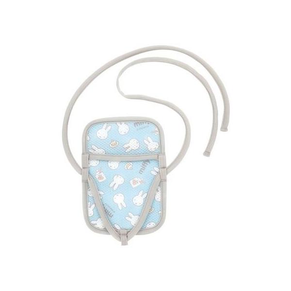 【商品説明】メッシュ素材でいつでもサラサラ。　洗濯機で丸洗いＯＫ　ベビーカー、チャイルドシート、だっこひも、背中、枕などに使えます。【仕様】●絵柄：ミッフィー　●本体サイズ：１９．５×１５ｃｍ　●ひもの長さ：１５０ｃｍ　●重量：２３０ｇ　●...