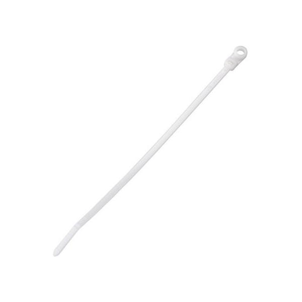 【商品説明】●電線をパネル、壁、天井等・屋内に固定するときに使用します。●ヘッドの部分が曲げやすくなっているので、クランプを固定してからでも結束できます。【仕様】●型番：PLC2S-S10-C　●入数：100本　●色：ナチュラル　●幅（mm...