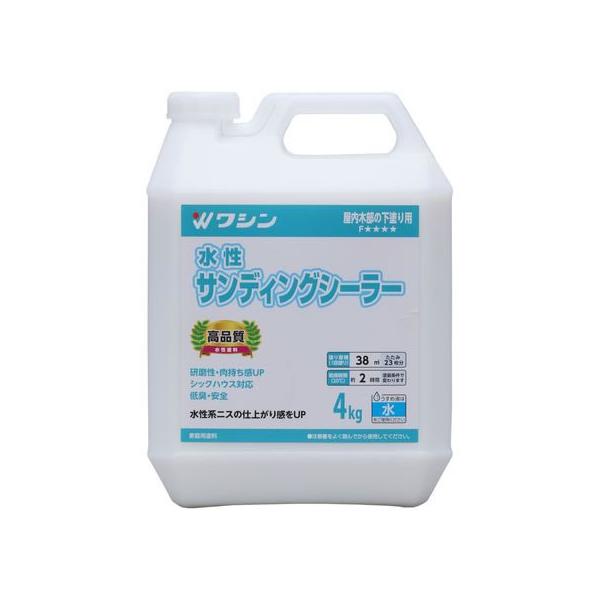 【商品説明】高い平滑性を求めるときに使う水性の下塗り塗料です。肉持ち感　（塗膜の厚み感）　がつきにくい水性系ニスで仕上げる際に、下塗りとして使用することで肉持ち感と平滑性をよくします。導管部への流れ込み性と研磨性に優れているため、表面を平滑...