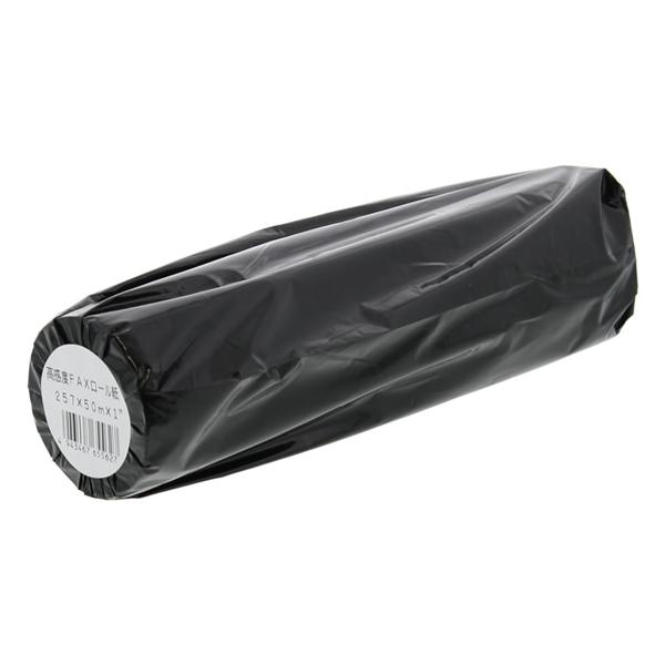 【仕様】●サイズ：Ｂ４●幅２５７ｍｍ×５０ｍ巻×芯径１インチ●表巻（一般的なタイプ）●紙厚：６５μｍ●白色度：８５％以上●注文単位：１本●鮮明印字、高保存性。よく使うものだから高品質＆超安価でご提供。　<ジェットプライス>