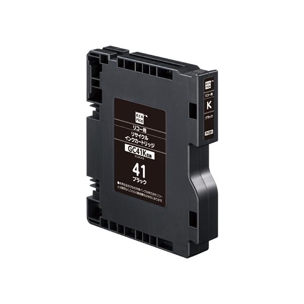 【仕様】●純正型番：ＧＣ４１Ｋ●色：ブラック●インク種類：顔料●耐力インク●インク残量表示●グリーン購入法適合●ＧＰＮエコ商品ねっと掲載　<ジェットプライス>　【JP_LPC】