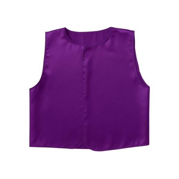 【商品説明】大人気の衣装ベースシリーズのベストです。縫製済みなので、簡単に衣装がつくれます。サテン生地で、肌触りが良く、光沢のある素材です。幼児〜小学校低学年向けのサイズです。カラーが豊富なので、クラスやチーム、グループごとに色分けできます...