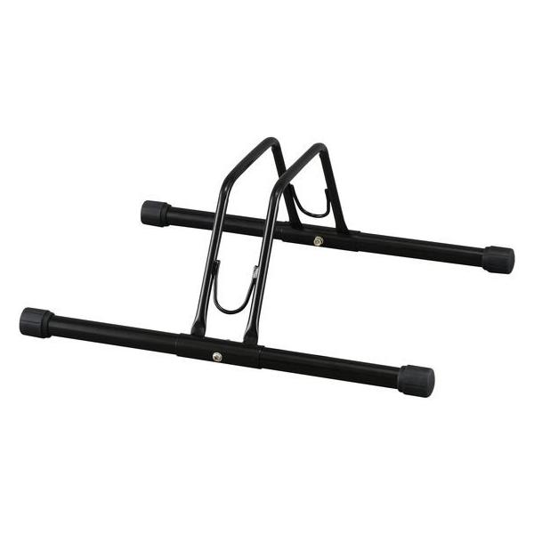 【商品説明】子供用からスポーツタイプまで様々な車種のタイヤに幅広く対応します。　ネームプレートや鍵の取り付けに便利なパイプが付いています。　スタンドは転倒防止のために地面に固定することを推奨します。※別売【仕様】●商品サイズ：約幅５１０×奥...