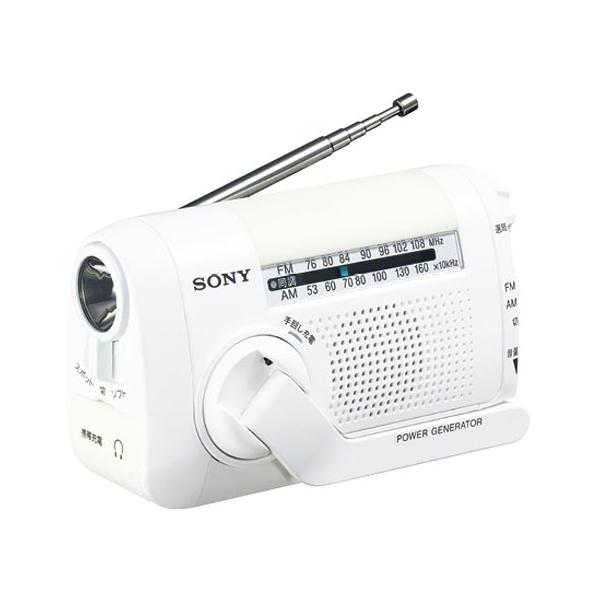 【仕様】ワイドＦＭ／ＡＭラジオ受信。本体のハンドルを回転させ、内蔵の充電池に充電できます。手回し充電・単３形アルカリ乾電池からスマートフォン等を充電できるので、緊急時にモバイルバッテリーとしても役立ちます。本体前面にＬＥＤスポットライト、上...