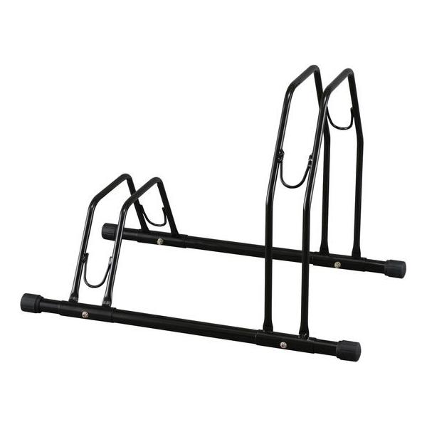 【商品説明】子供用からスポーツタイプまで様々な車種のタイヤに幅広く対応します。　高低差がありスペースを取らず、横の自転車とハンドルが干渉しないのでスムーズに取り出しができます。　ネームプレートや鍵の取り付けに便利なパイプが付いています。　ス...