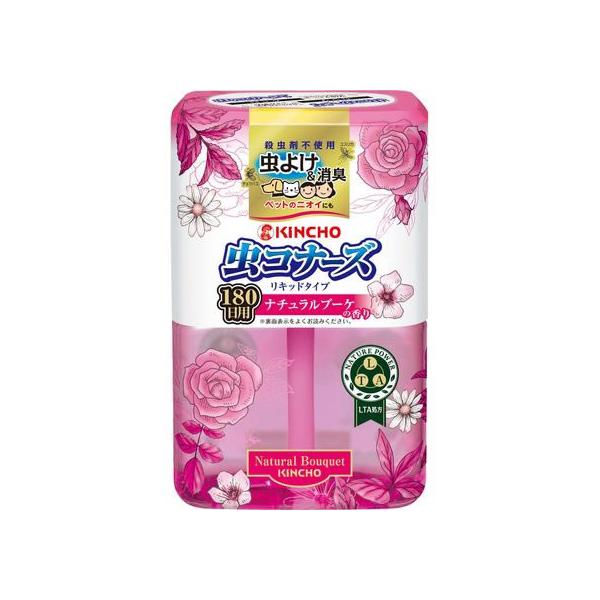 【仕様】フレッシュなフローラルの香りがただよい、玄関やお部屋を爽やかにします。（使用状況により異なりますが、約１８０日効果は持続します。）　爽やかなナチュラルブーケの香りです。　緑茶抽出成分配合でイヤなニオイもすっきり消臭。　殺虫成分は不使...