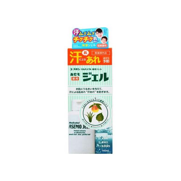 【仕様】肌にうるおいを与え、汗による肌あれ“汗あれ”やあせもを予防します。　肌にのせてもたれにくく、全身に塗りやすいとろっとしたジェルタイプ。水溶性ジェルで、ベタつかずさっぱりとした使い心地です。　有効成分「グリチルリチン酸ジカリウム」が炎...